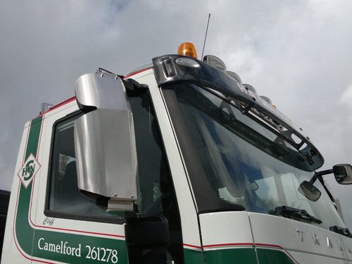 Iveco Eurocargo 2007 Onwards Stainless Steel Mirror Guards – Interparts